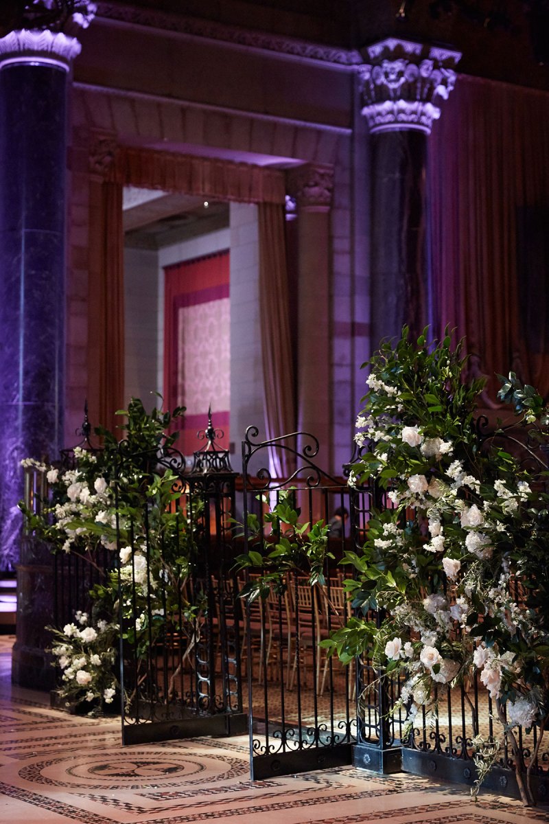 Card Table & Entrance Decor | Our Wedding Floral Designs |Bride ...