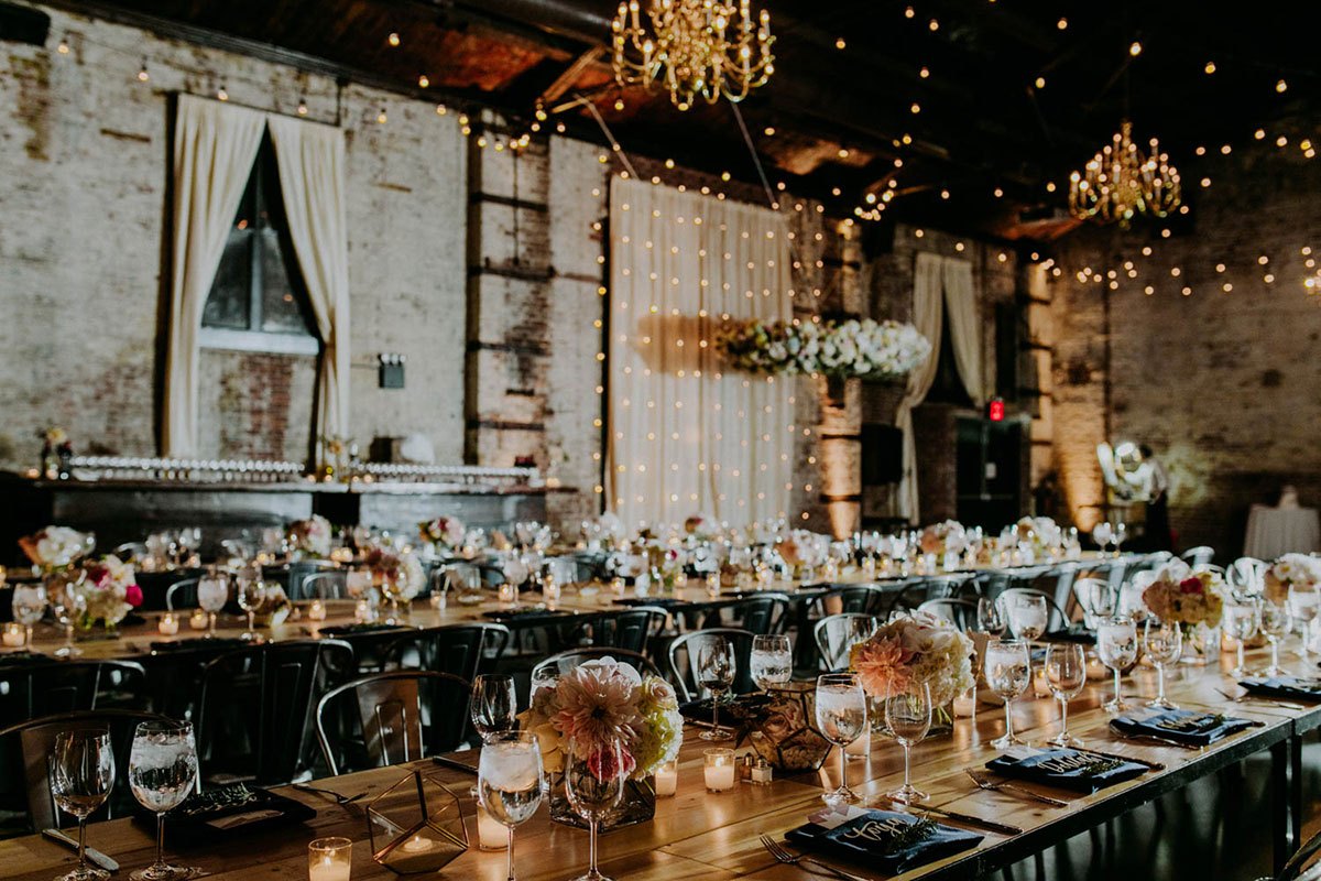 Long Tablescapes | Our Wedding Floral Designs |Bride & Blossom, NYC ...