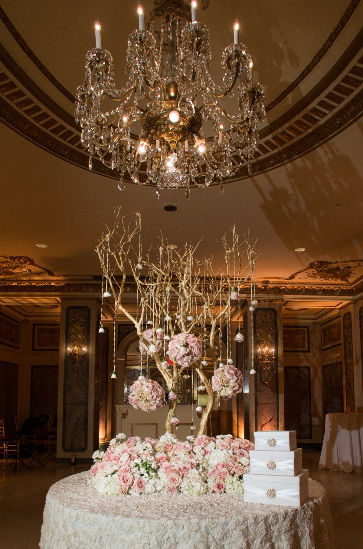 Plaza Hotel Manhattan Wedding Floral Decor Fred Marcus Studio | Bride ...