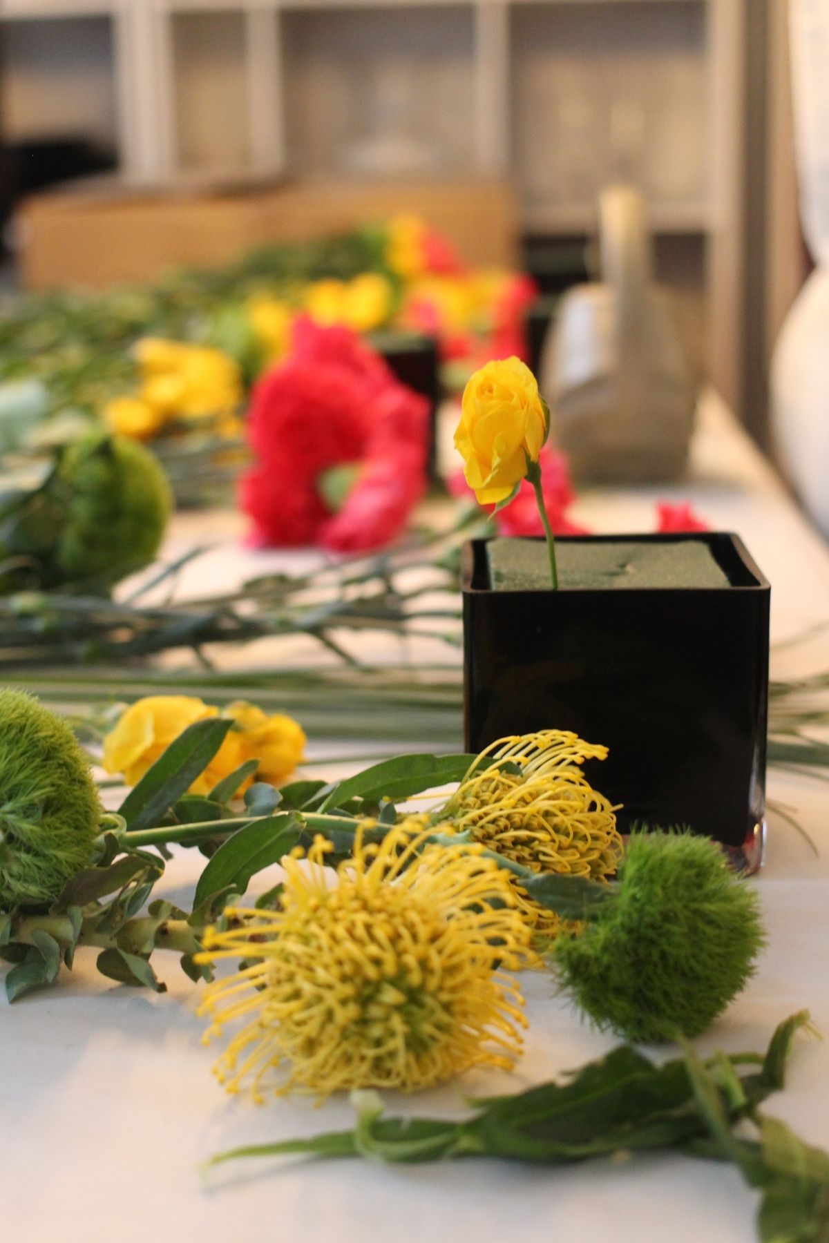 Contemporary Centerpieces Class 4 | Bride & Blossom