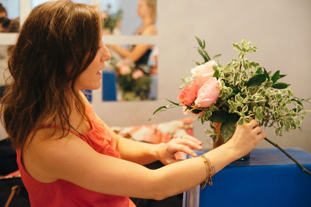 Instruction Bachelorette Flower Class | Bride & Blossom