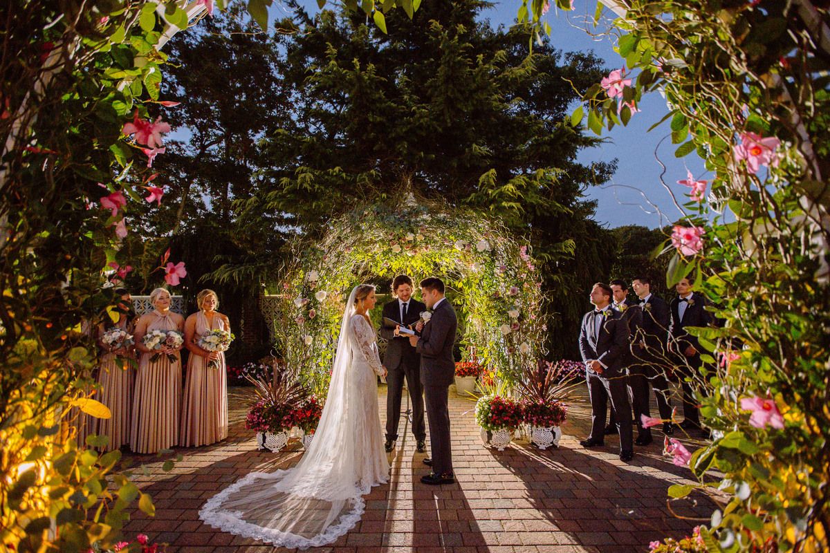 Ceremony / Alyson & Gary Wedding / The Estate at East Wind North Fork ...