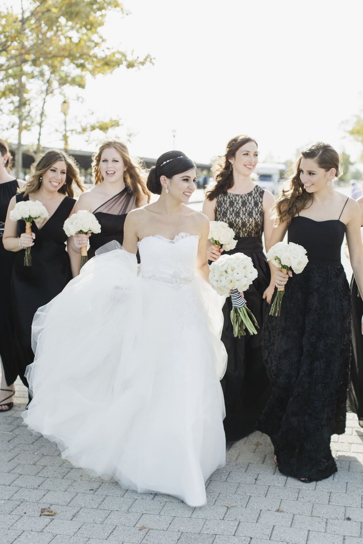 Jennifer & Dan – Bridemaid Bouquet Off White Garden Rose Cream Vendela ...