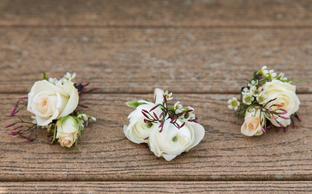 Suzy & Jerry – Ranunculus Spray Rose Wax Flower Jasmine Vine ...