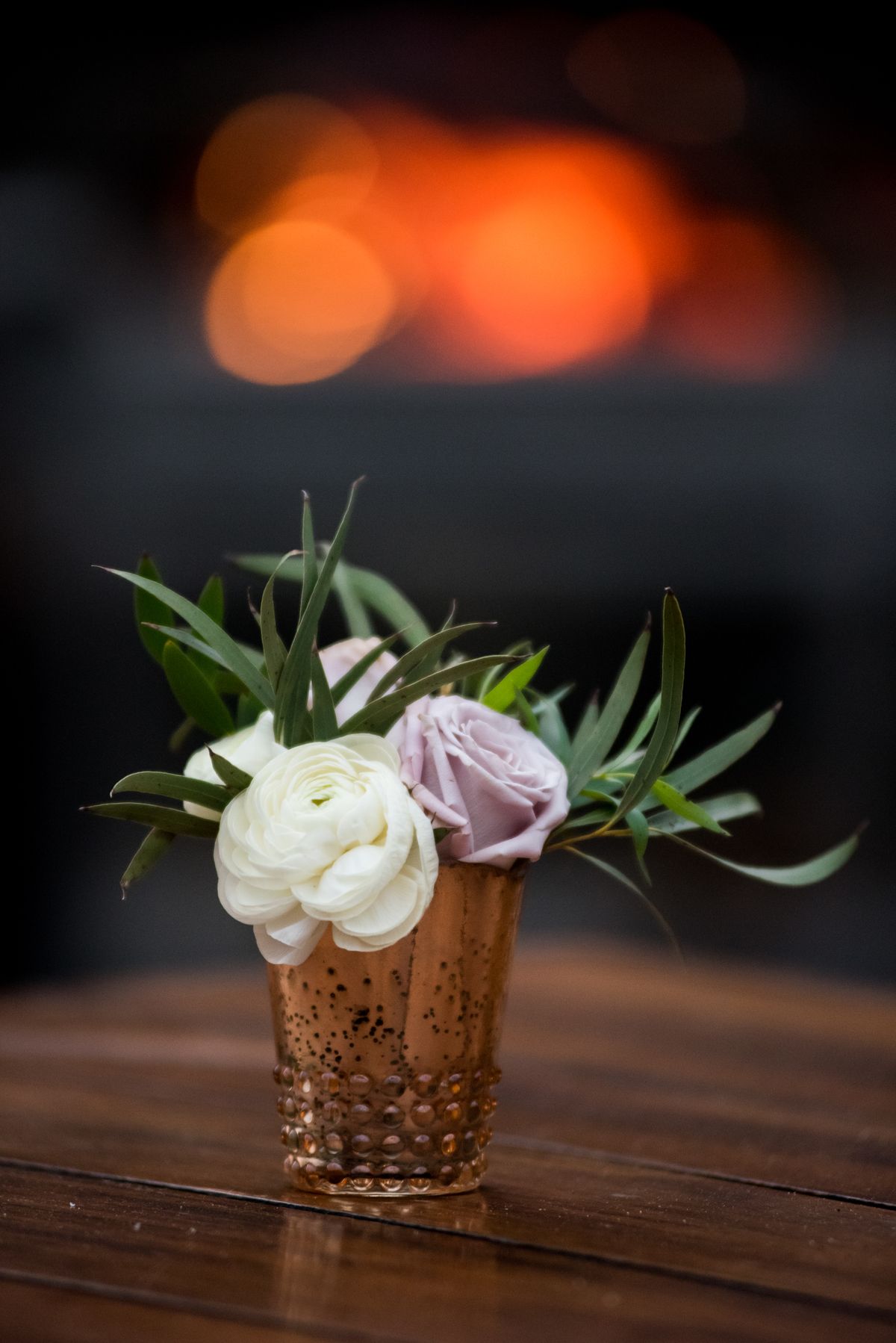 Lauren and Jordan Wedding – Ranunculus Menta Rose Greenery Cocktail ...
