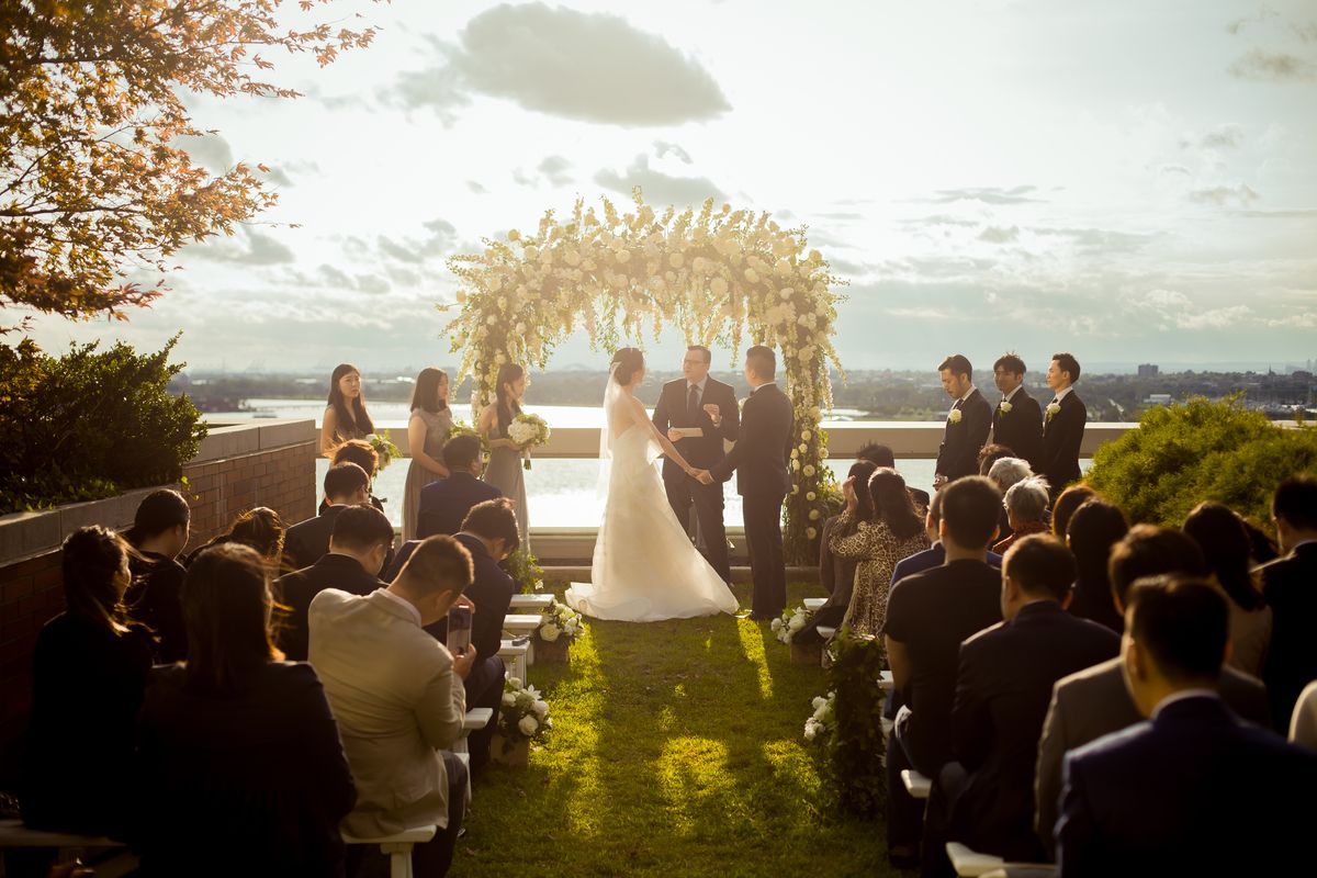 Yue & Junji Wedding – Arch – Ritz Carlton Battery Park – ISO Frame ...